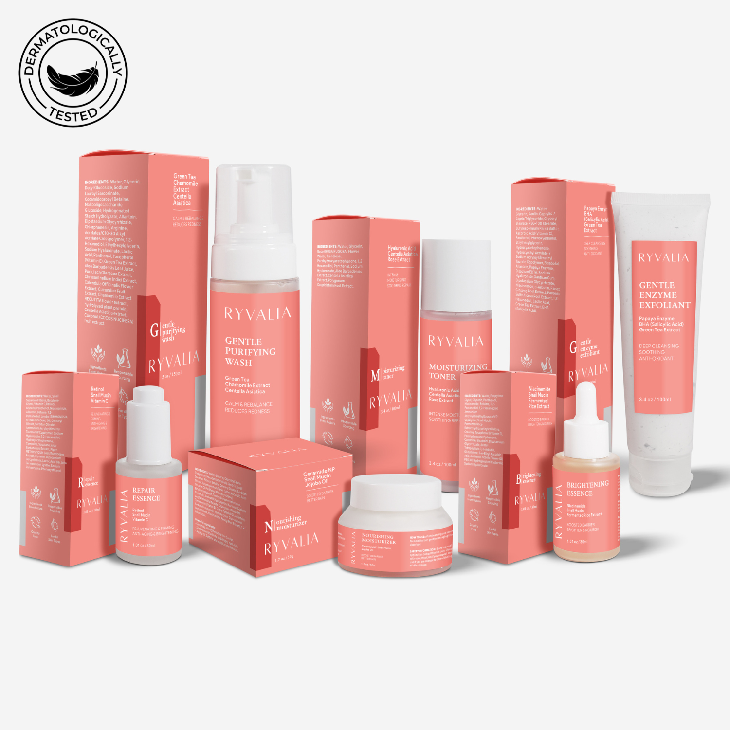 The Full Experience Set – Ryvalia Skincare